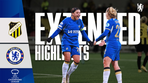 Häcken Women v Chelsea Women | Match | Official Site | Chelsea Football ...