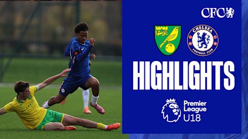 Chelsea U18 v Norwich City U18 | Match | Official Site | Chelsea ...
