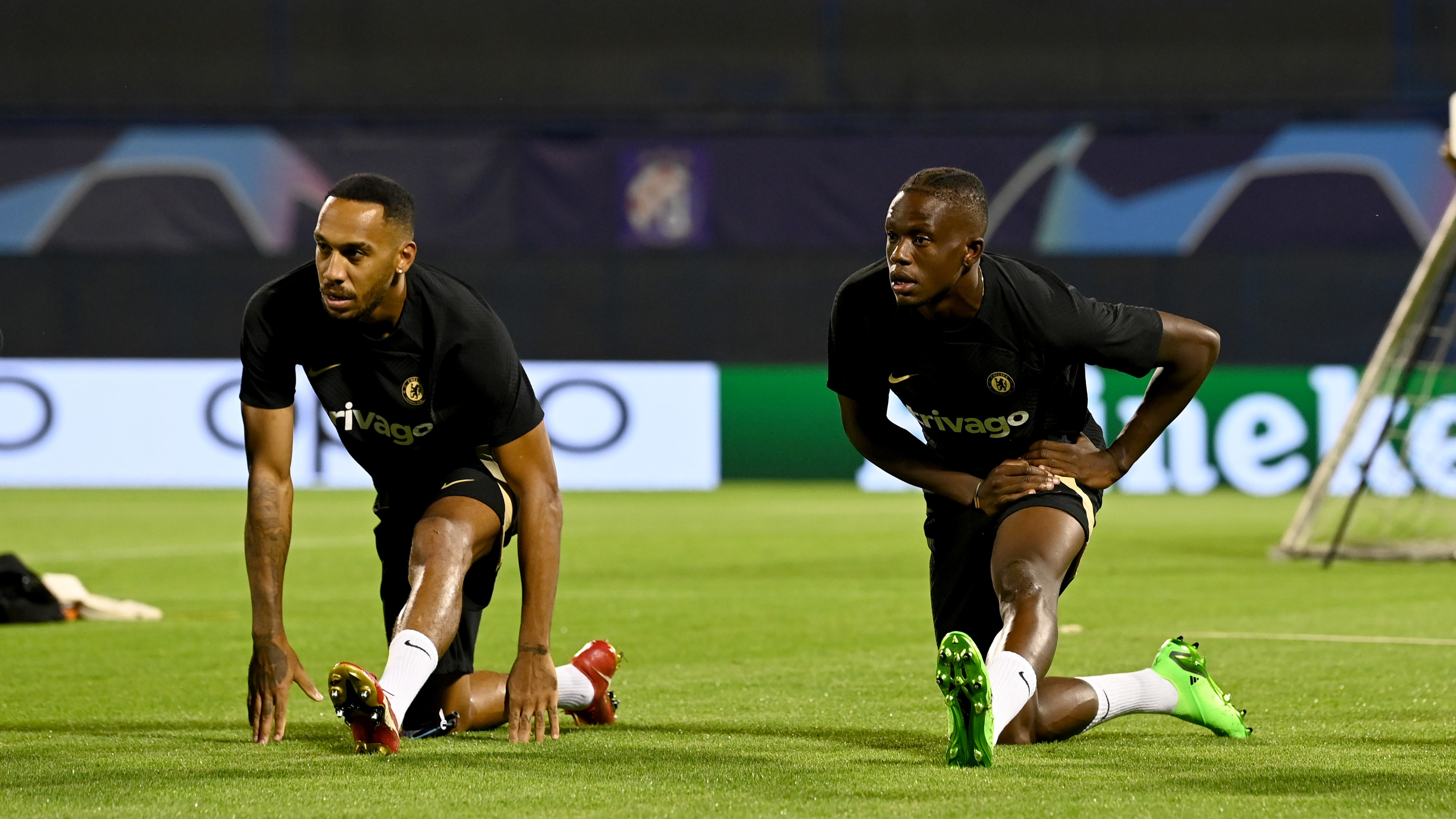 Auba and Zakaria in training! | Video | Official Site | Chelsea ...