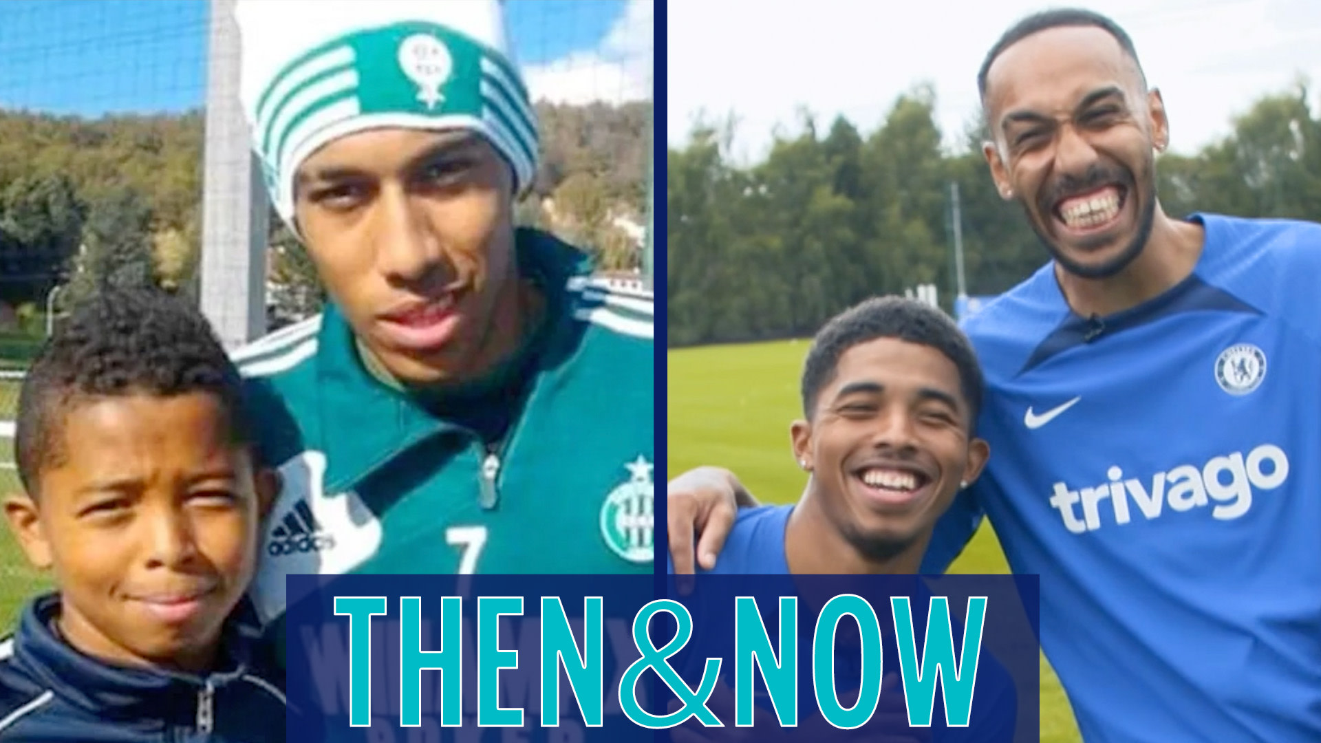 Fofana x Aubameyang | Then & Now | Video | Official Site | Chelsea ...