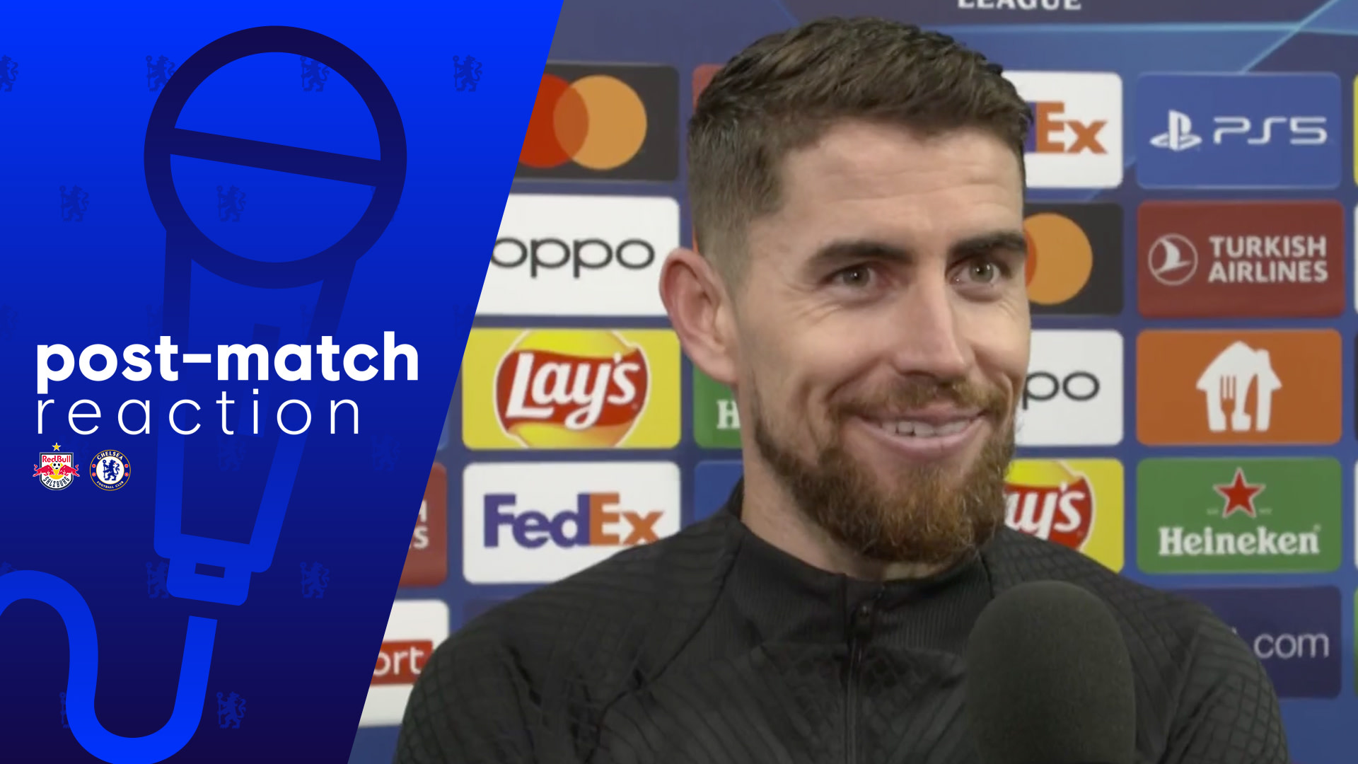 Jorginho reacts to Champions League win! | Video | Official Site ...