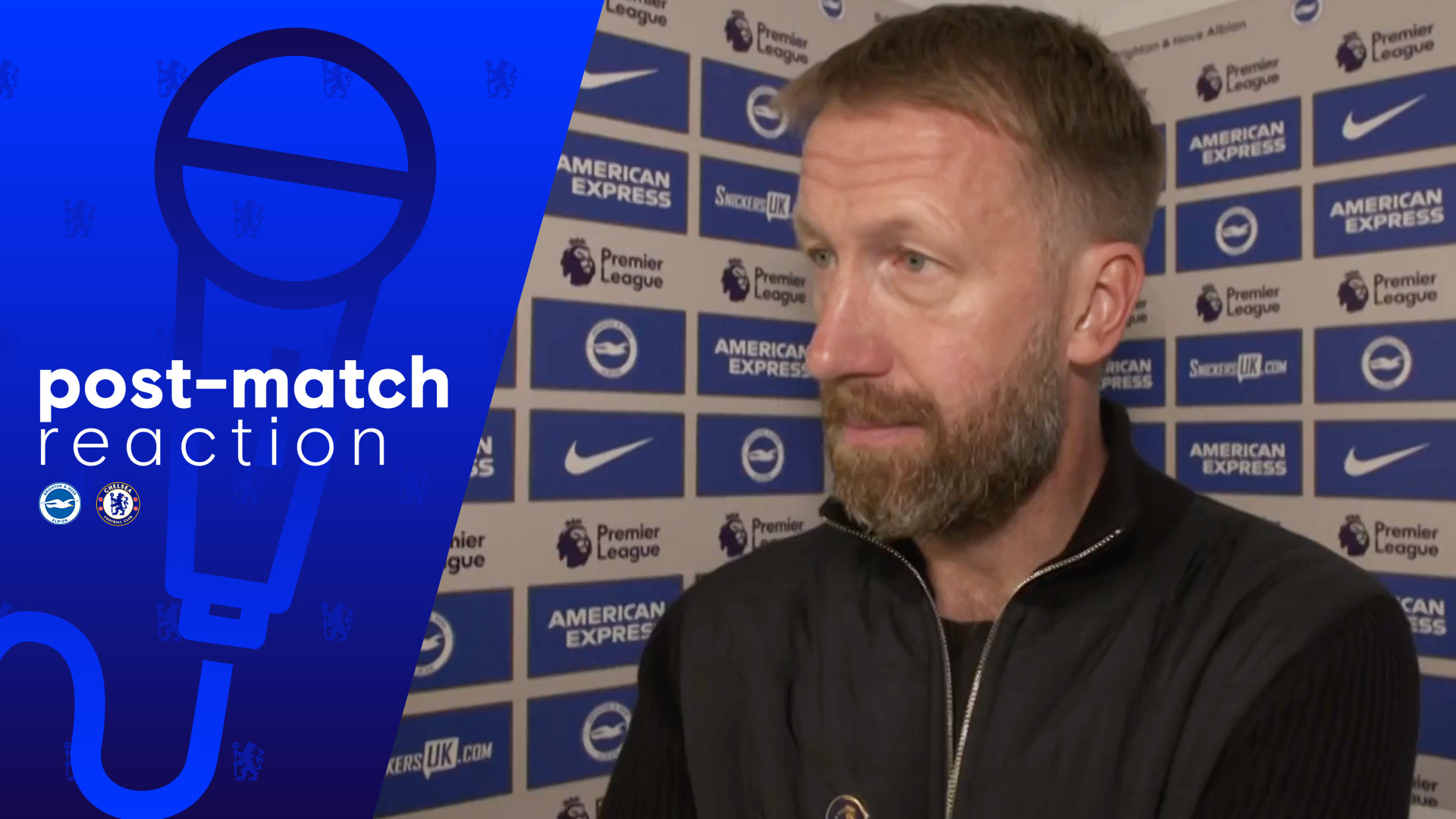 Potter's post-match take | Video | Official Site | Chelsea Football Club