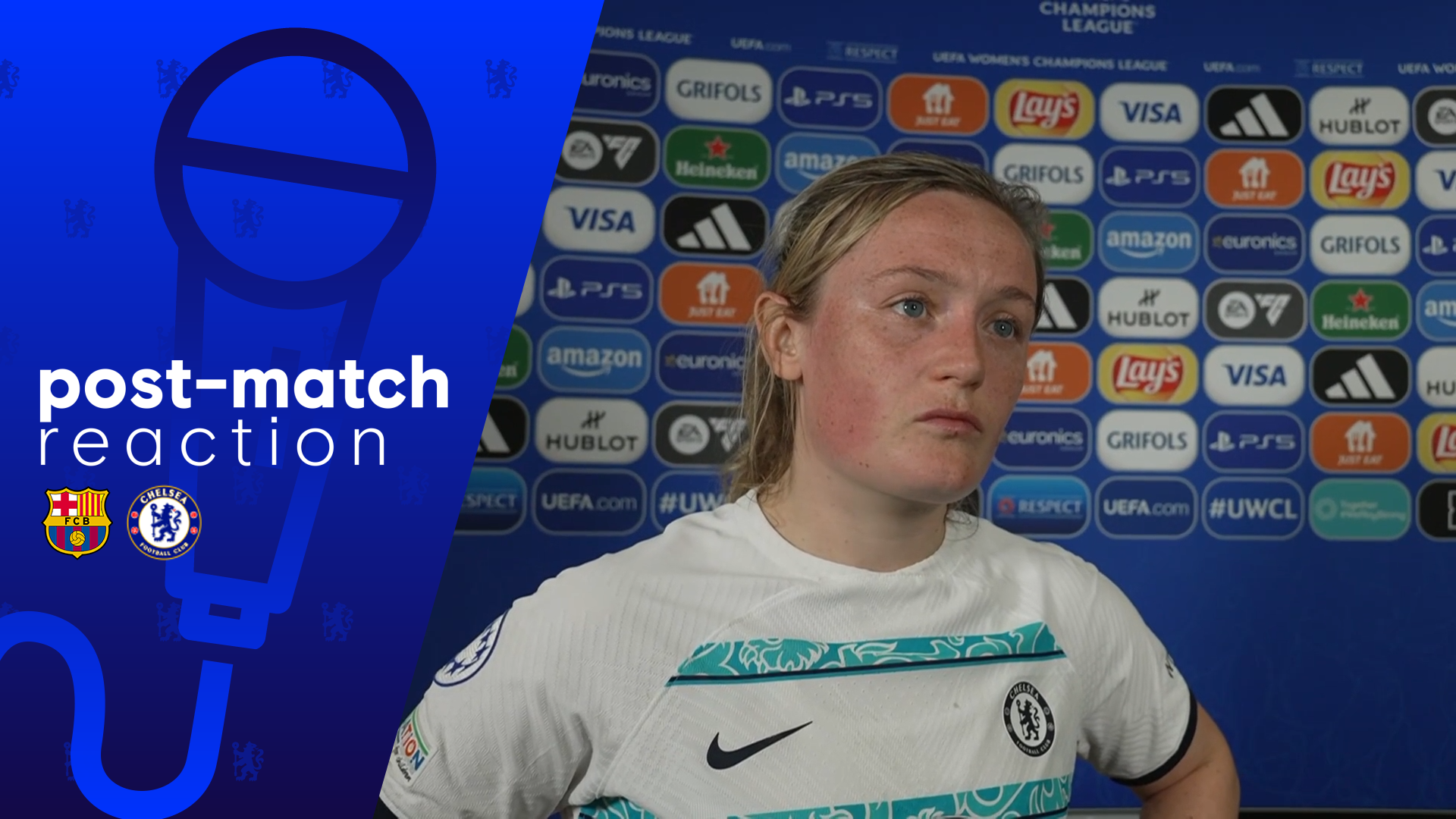 Erin reacts to defeat | Video | Official Site | Chelsea Football Club