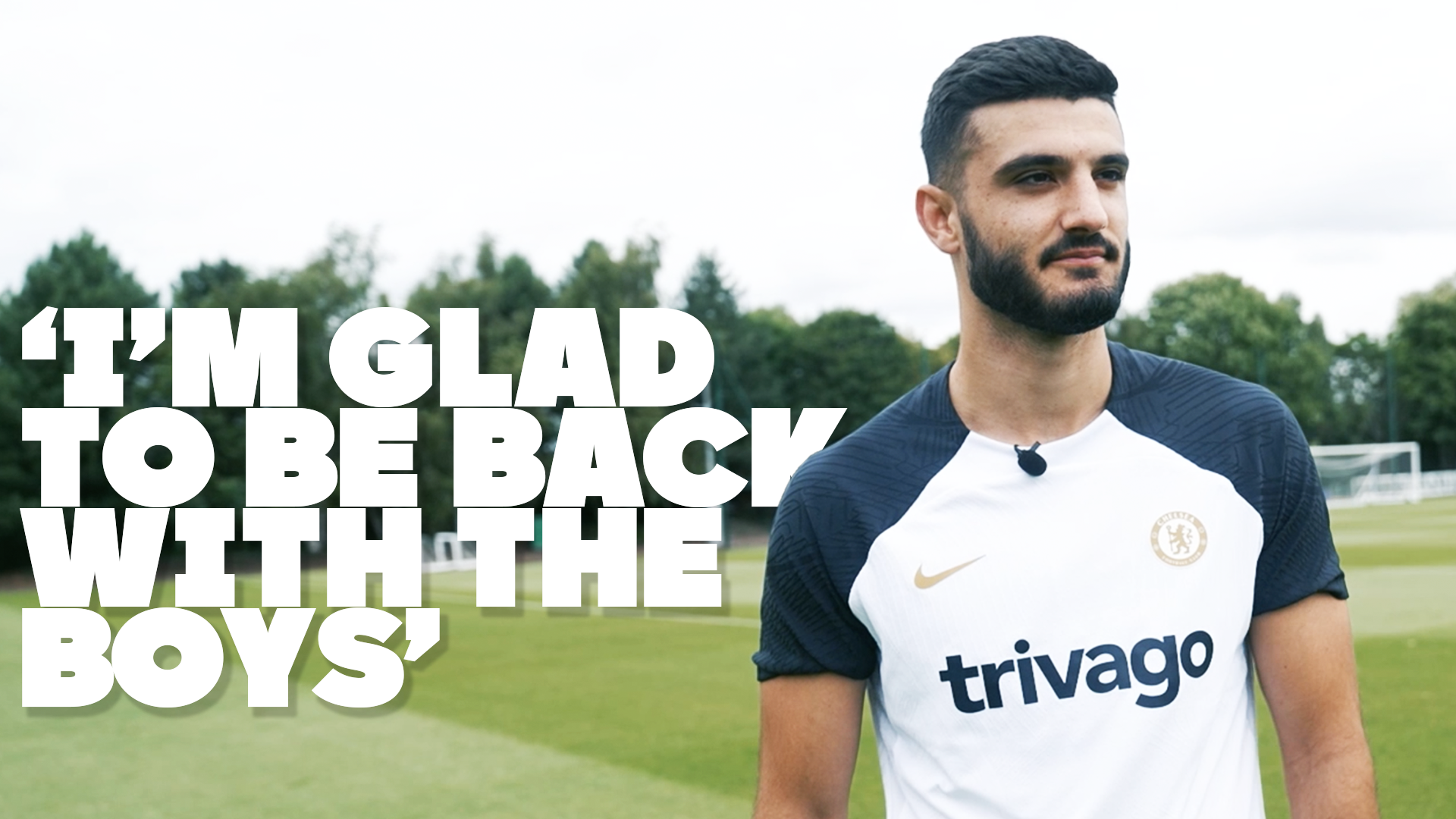 Broja is back in training | Video | Official Site | Chelsea Football Club