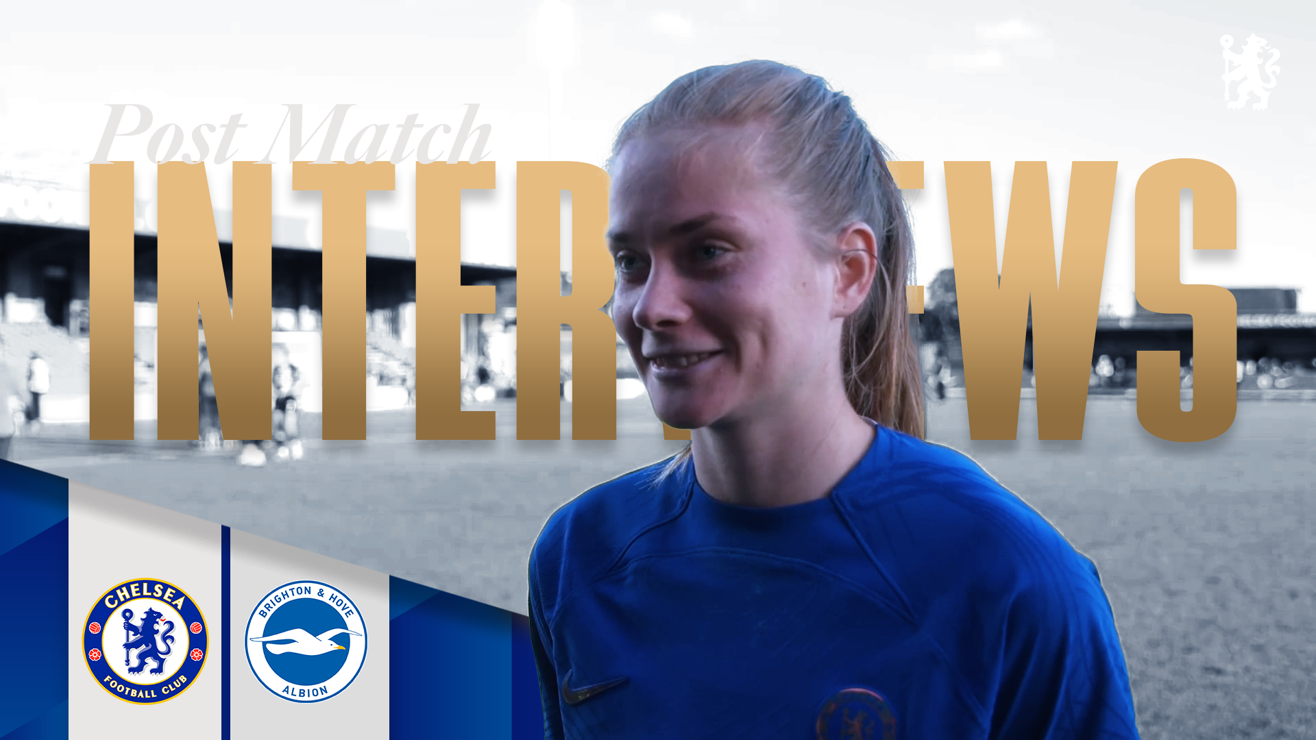 Sjoeke Nusken Post-Match Reaction | Chelsea 4-2 Brighton | Video ...