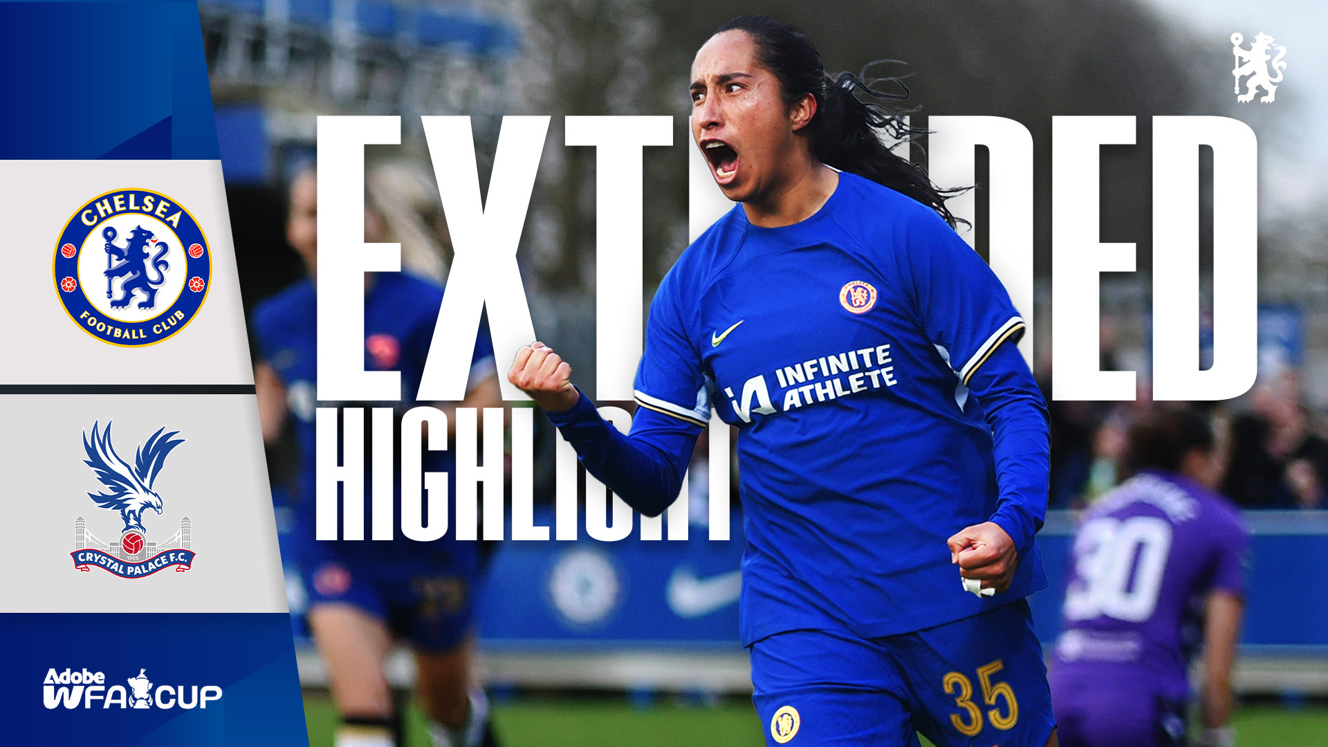 WFAC Highlights: Chelsea 1-0 Crystal Palace | Video | Official Site ...