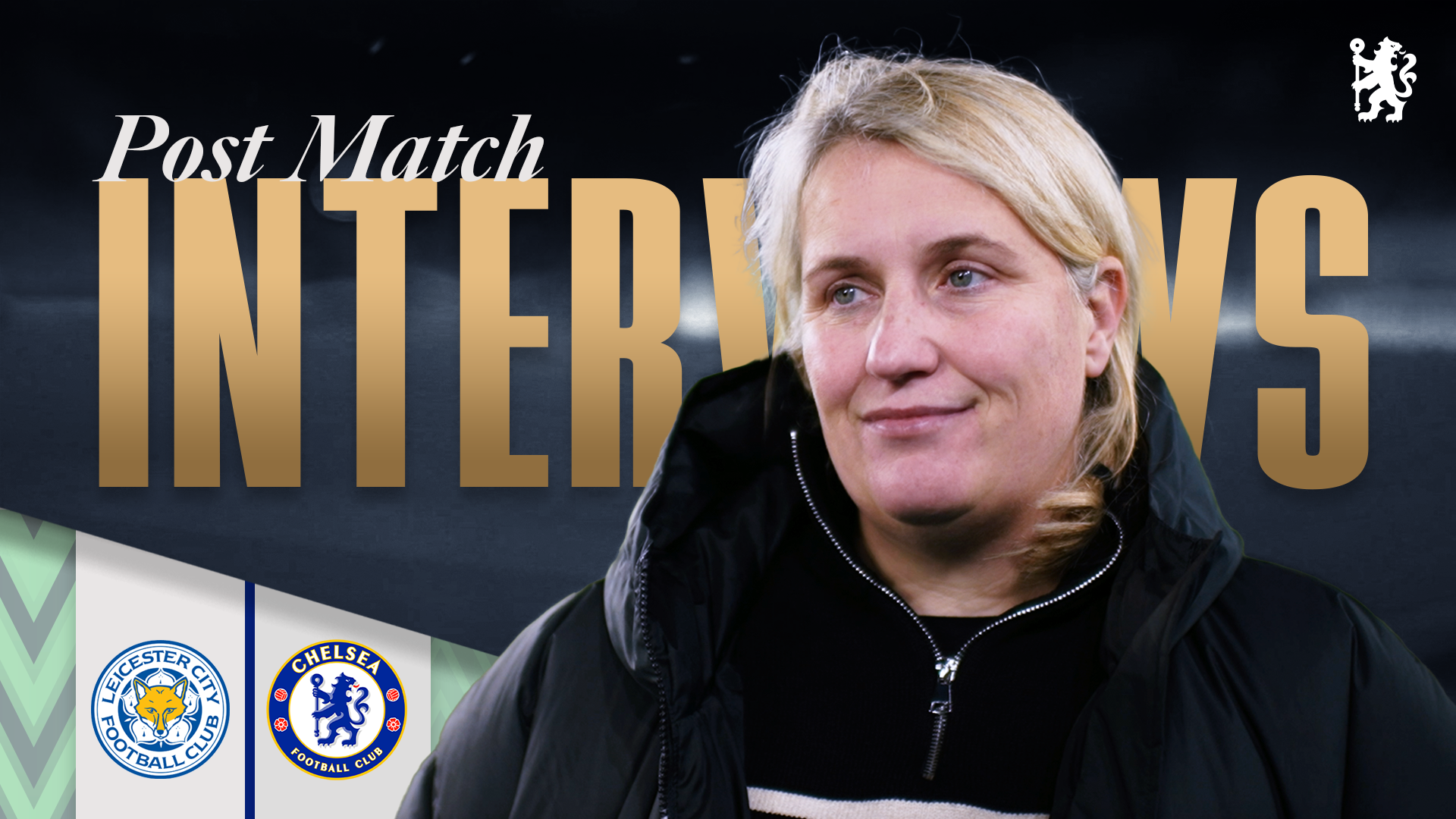 Emma reacts post-Leicester | Video | Official Site | Chelsea Football Club
