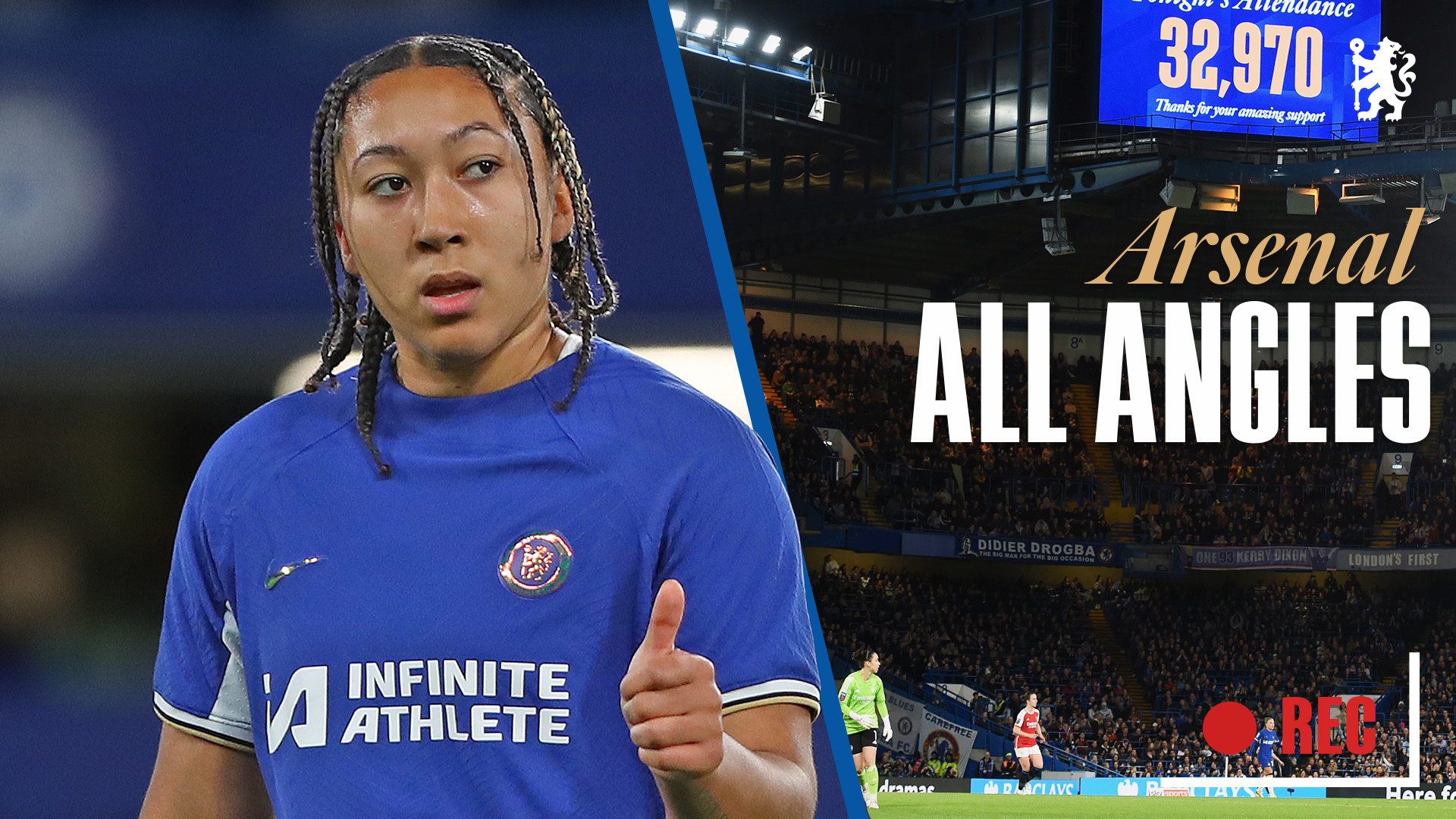 Arsenal | WSL Match Cam | Video | Official Site | Chelsea Football Club