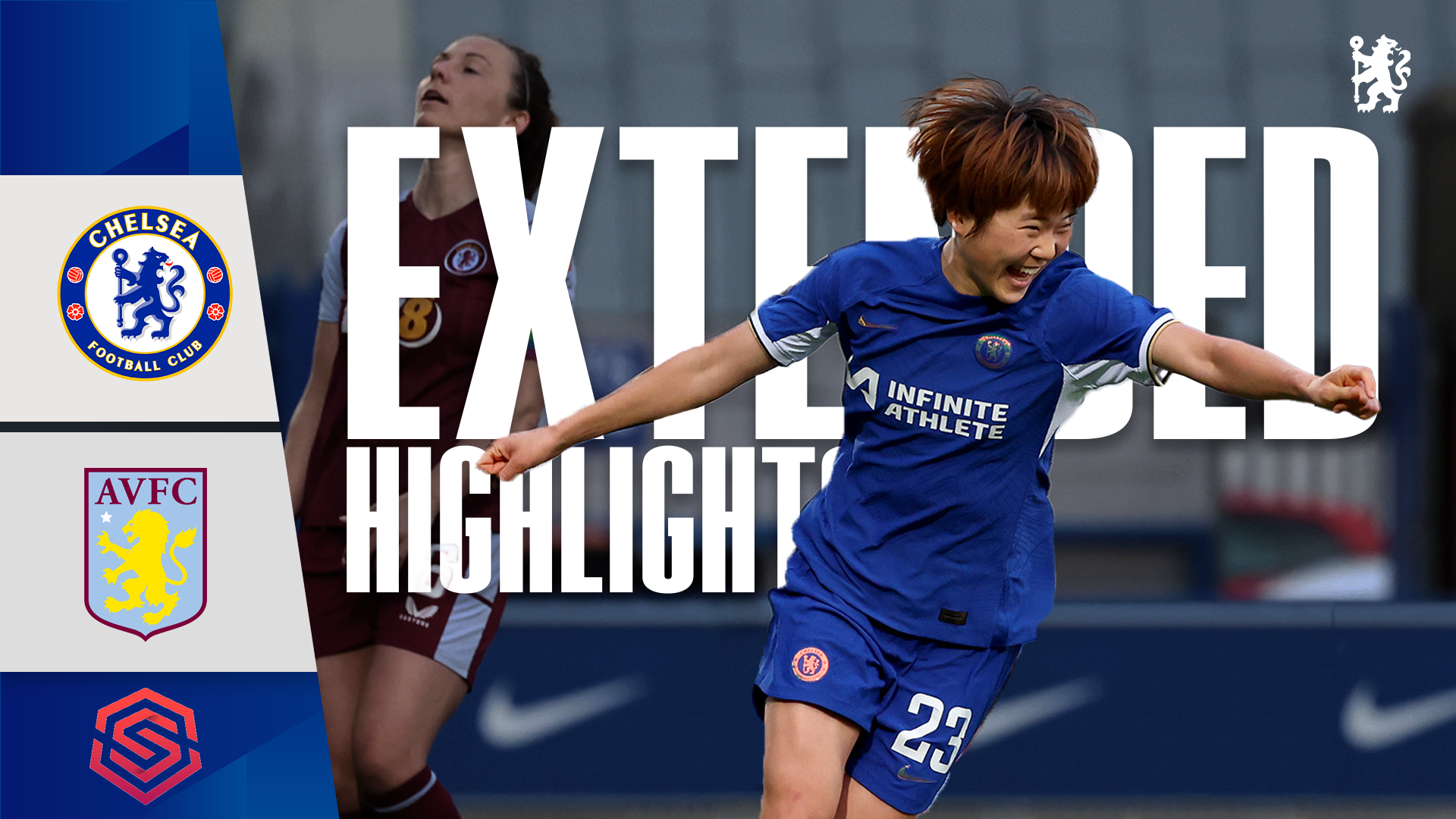 WSL Highlights: Chelsea 3-0 Aston Villa | Video | Official Site ...