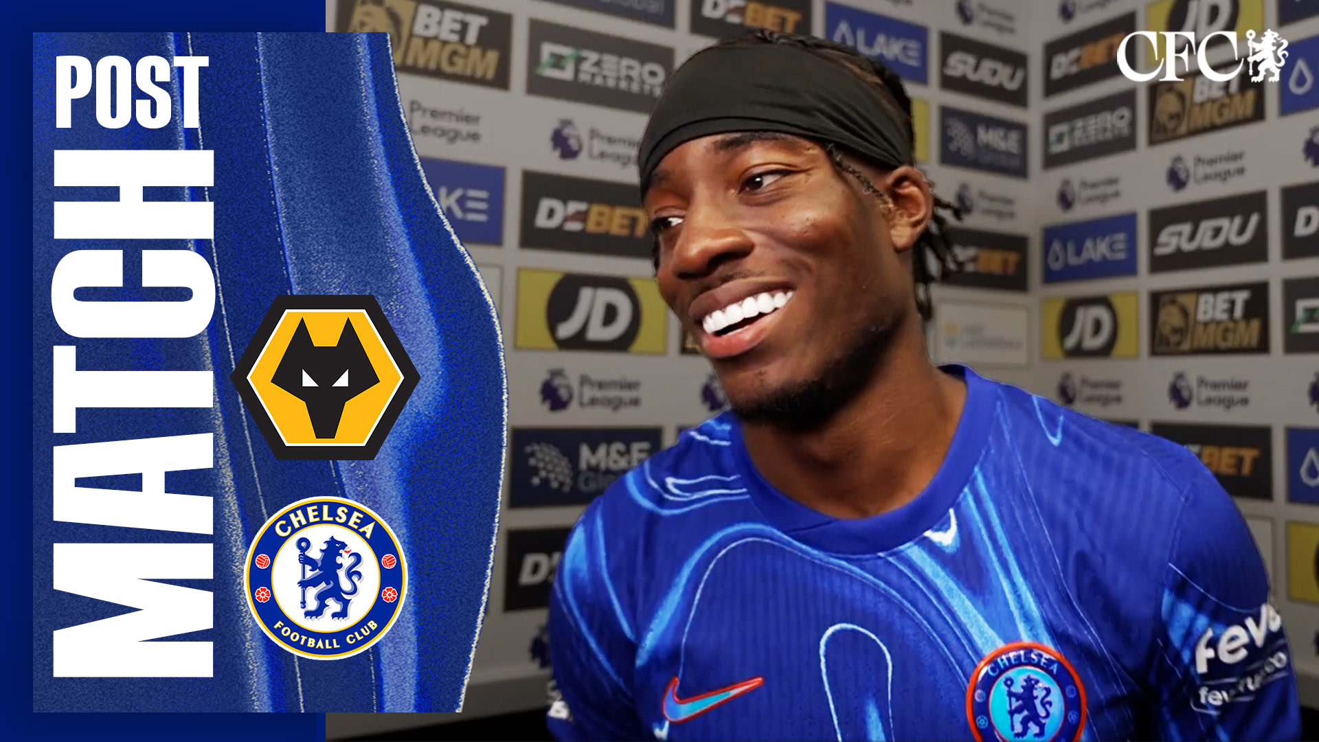 Madueke on his hat-trick | Video | Official Site | Chelsea Football Club