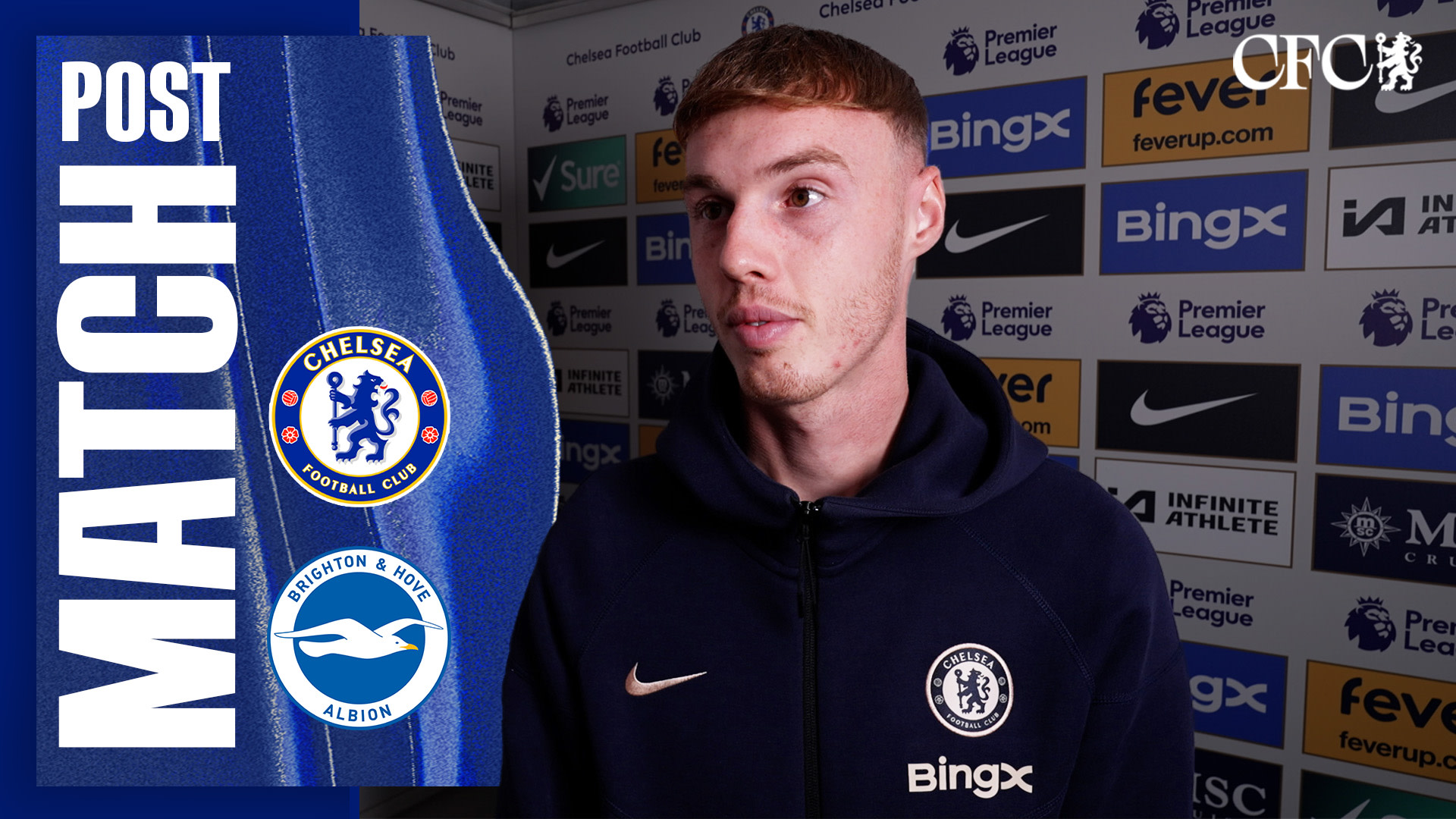 Palmer reacts after unique quadruple | Video | Official Site | Chelsea ...