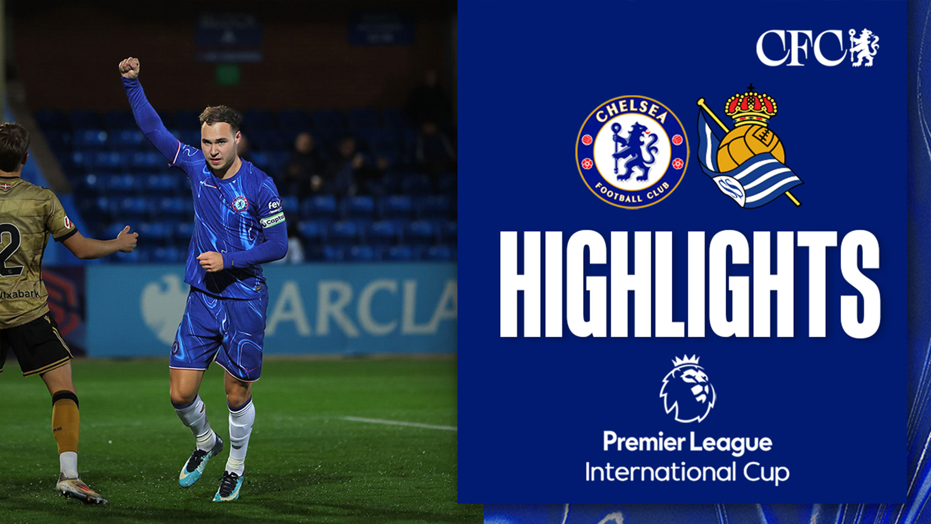 PL International Cup Highlights: Chelsea U21s 2-1 Real Sociedad | Video ...