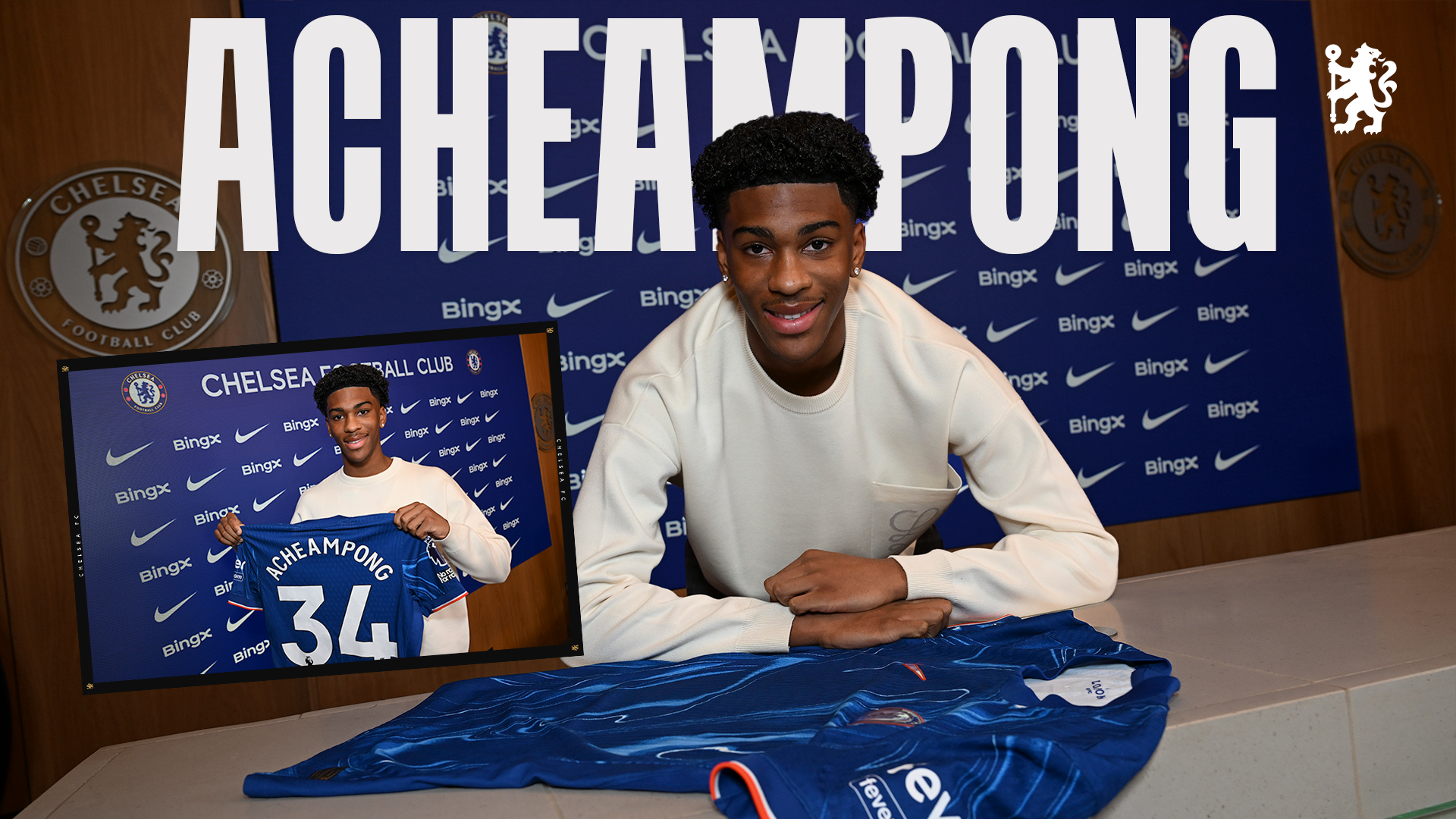 Josh Acheampong on his new contract ️ | Video | Official Site | Chelsea ...
