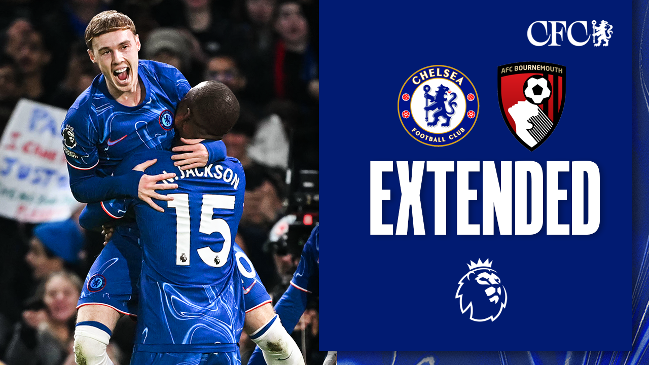 Extended: Chelsea 2-2 Bournemouth | Video | Official Site | Chelsea ...