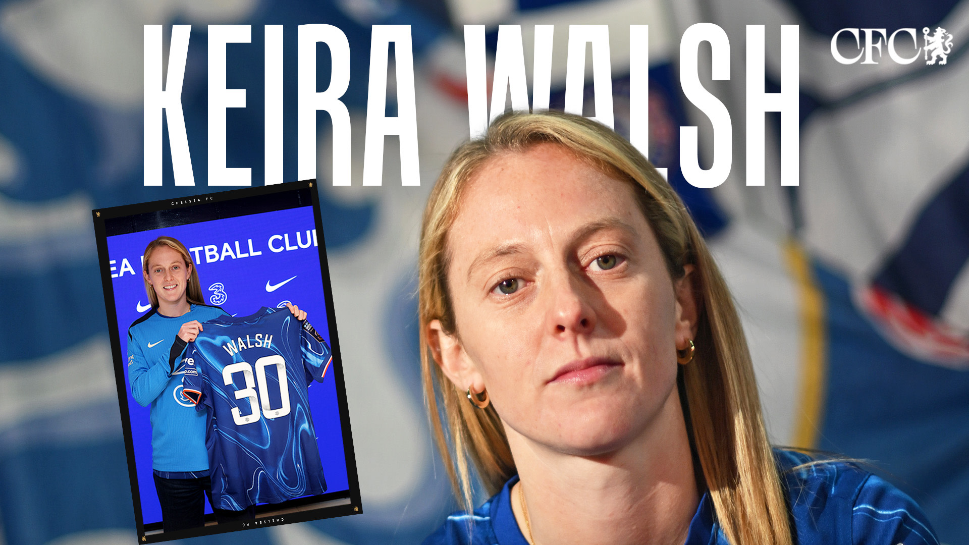 Keira Walsh | First Interview | Video | Official Site | Chelsea Football Club