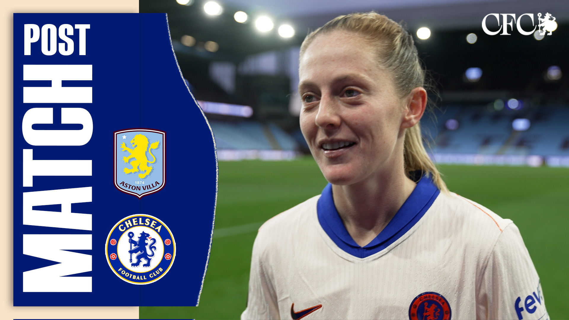 Walsh on her Chelsea debut | Video | Official Site | Chelsea Football Club