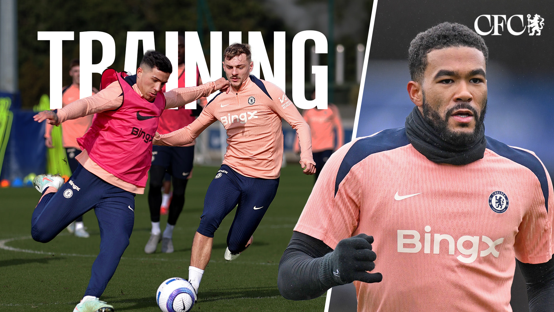 Training ahead of Villa | Video | Official Site | Chelsea Football Club