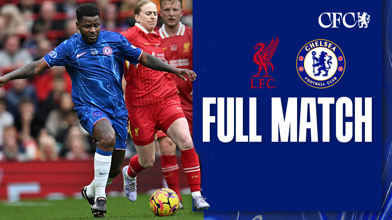 Full Match: Liverpool Legends vs Chelsea Legends | Video | Official ...