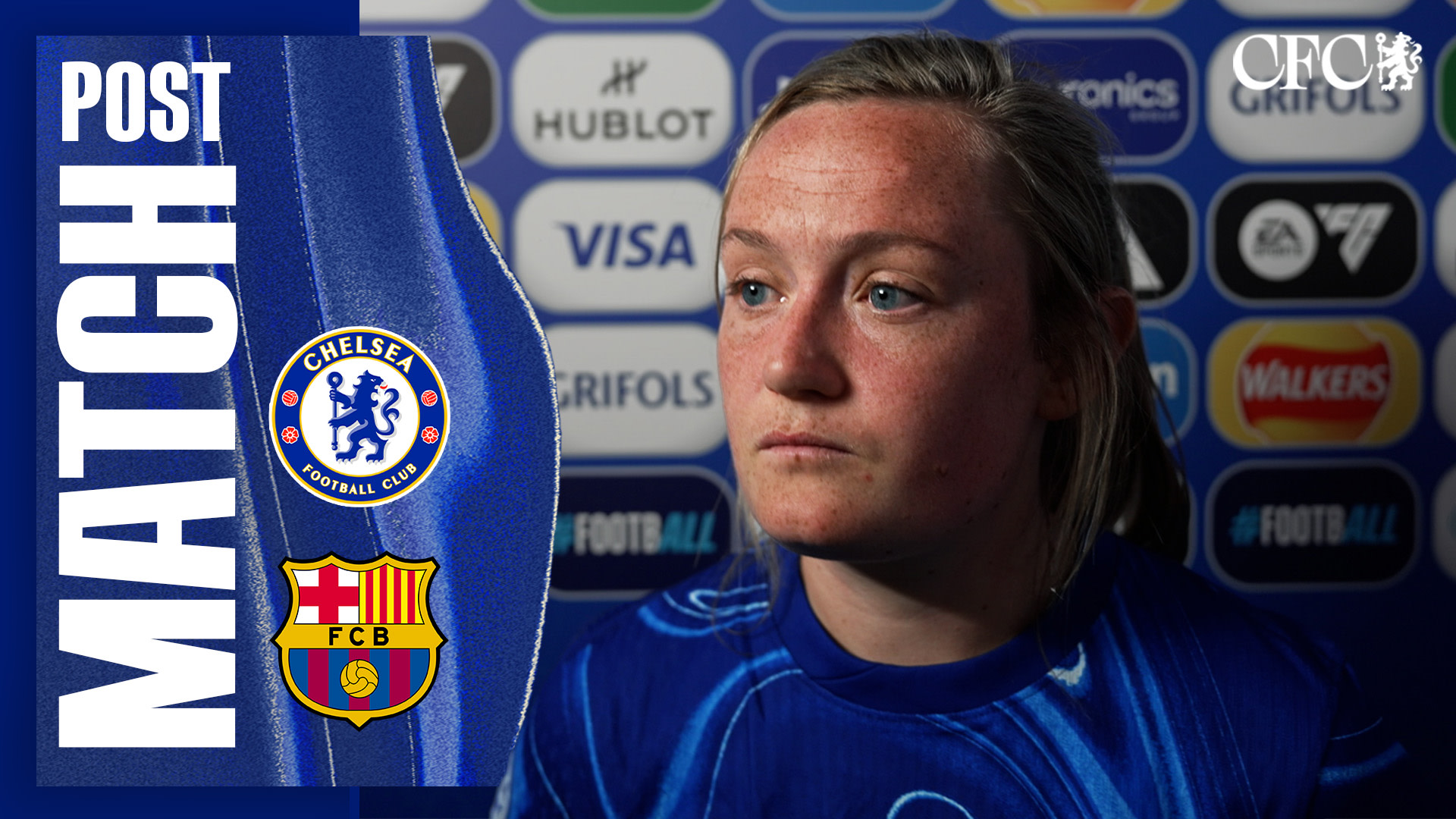 Cuthbert pays tribute to fans | Video | Official Site | Chelsea Football Club