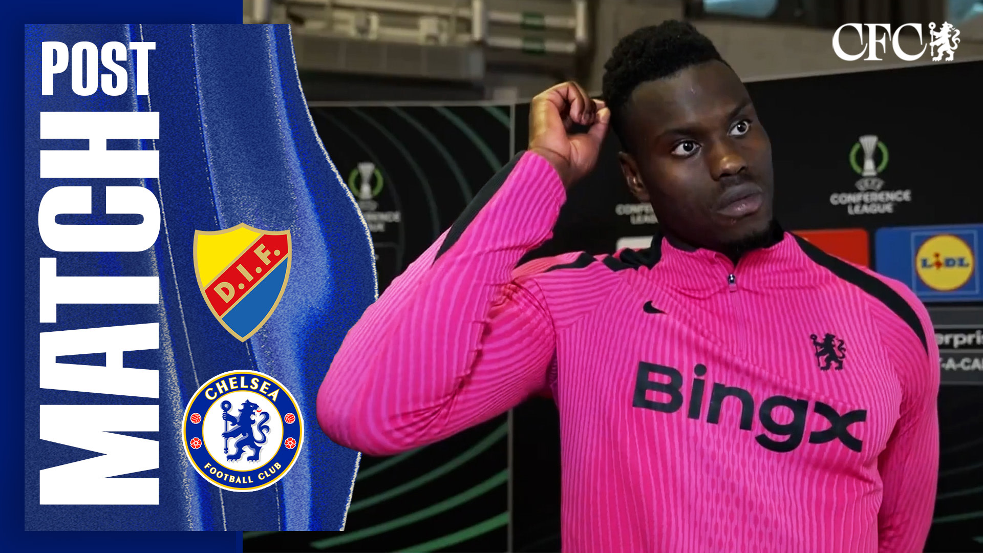 Badiashile happy after important win | Video | Official Site | Chelsea ...