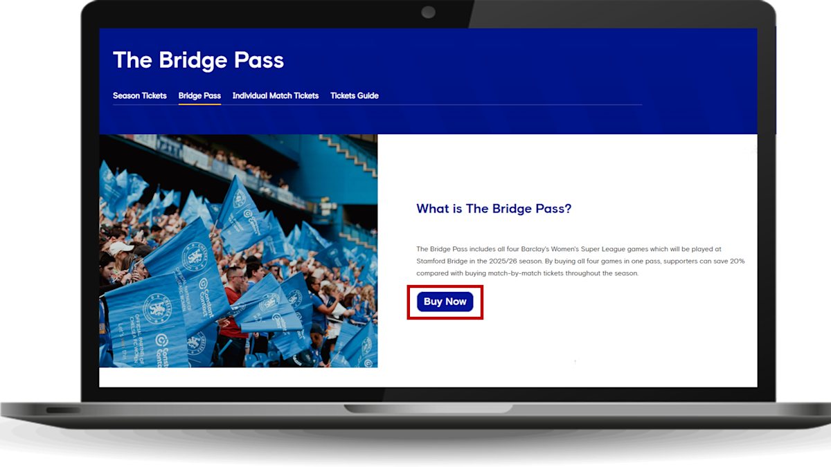 Guide to Buying The Bridge Pass | Official Site | Chelsea Football Club