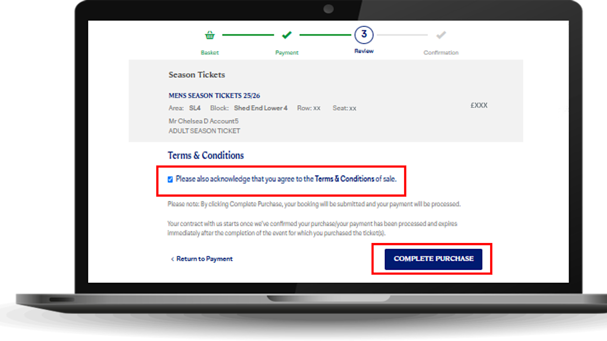 Guide to Renewing a Season Ticket | Official Site | Chelsea Football Club