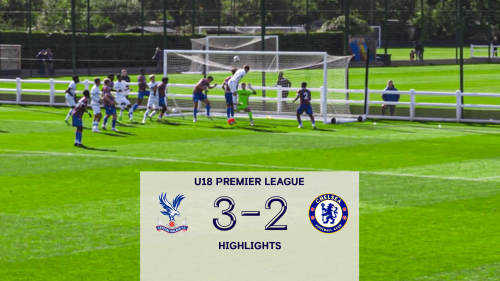 Chelsea U18 v Crystal Palace U18 | Match | Official Site | Chelsea ...