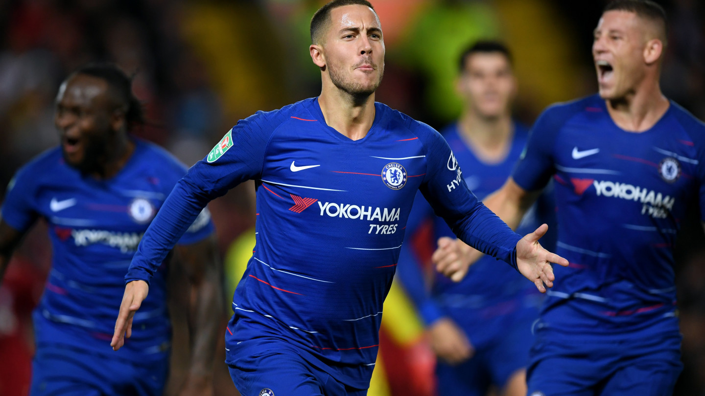 HAZARD: It's one of my greatest goals | Video | Official Site | Chelsea ...