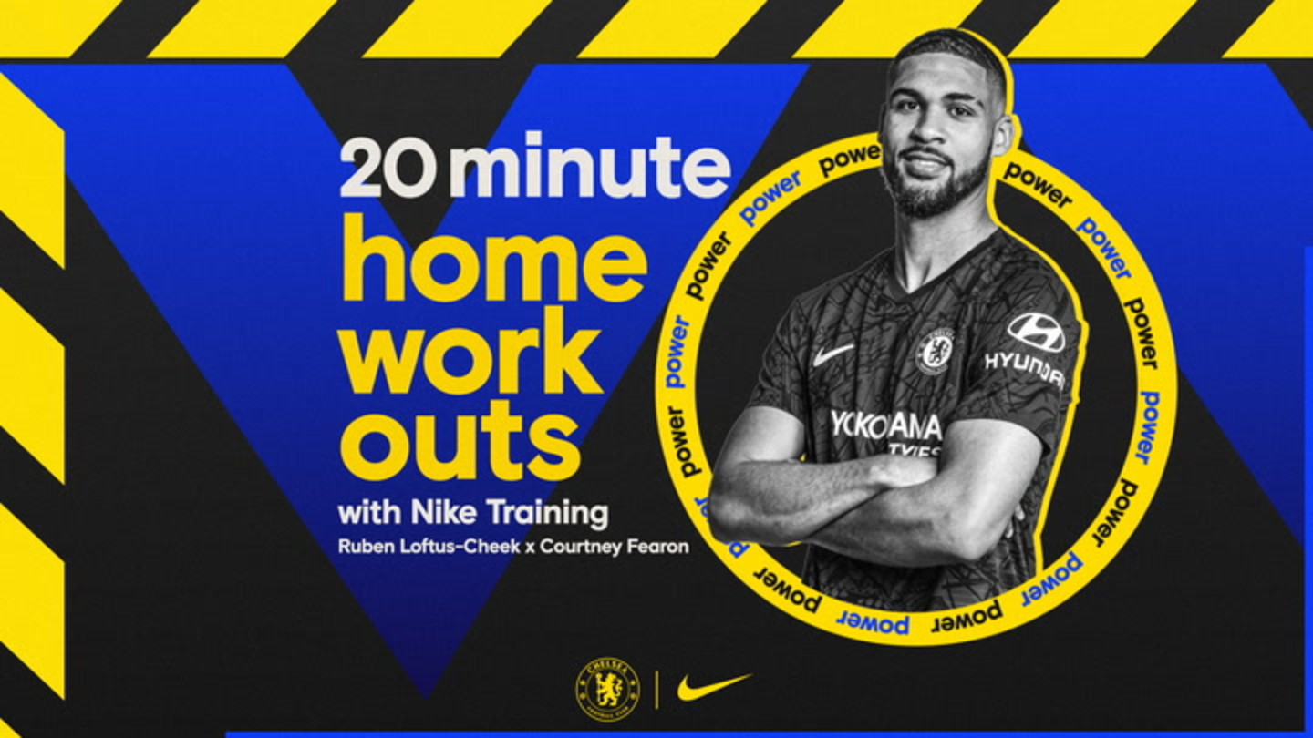 Ruben Loftus-Cheek on home fitness + becoming Chef Cheeks 藍 | 20 Minute ...