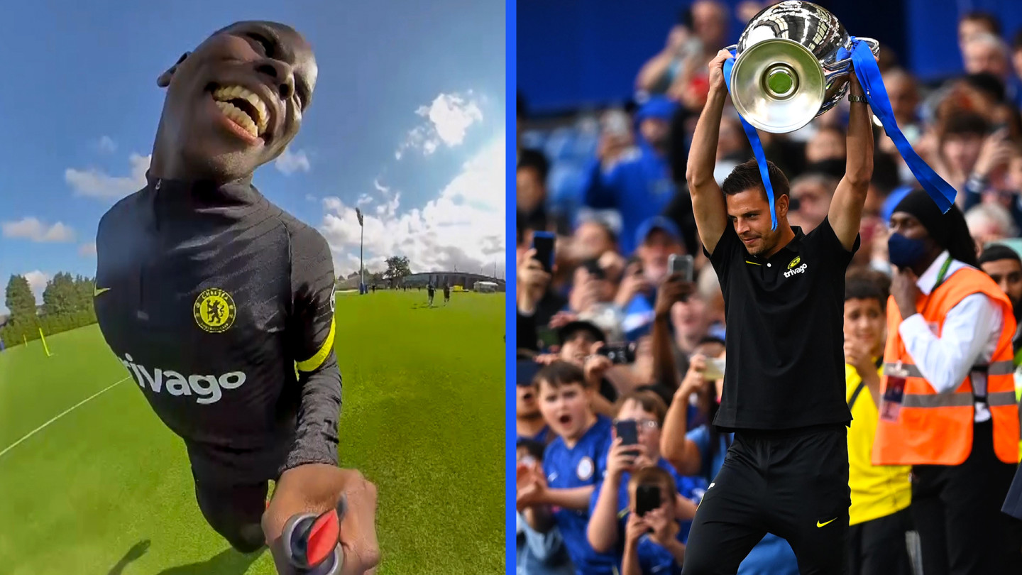 藍 Zouma terrorises teammates with 360 camera, UCL trophy returns to ...