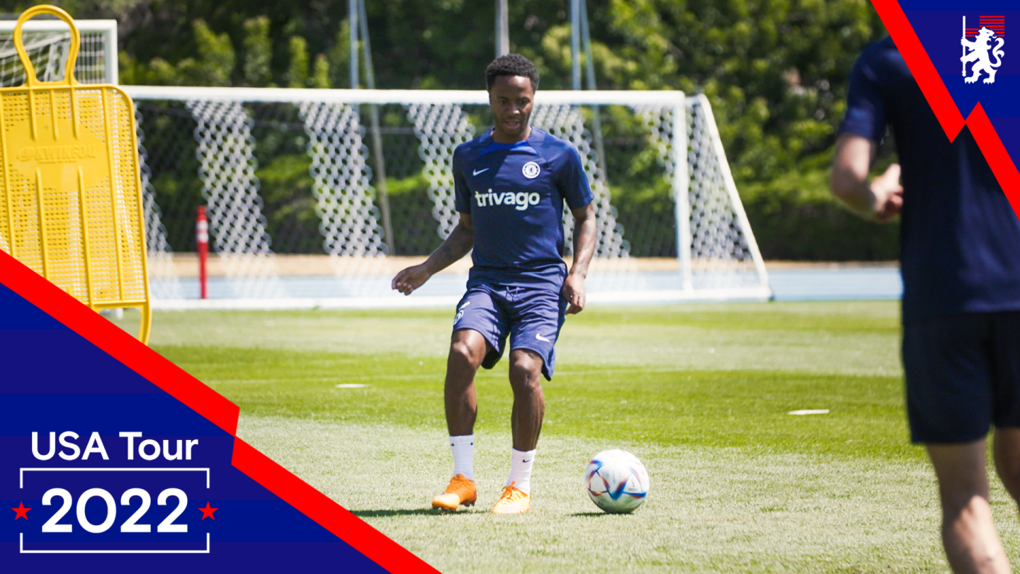 Sterling's first training session! | Video | Official Site | Chelsea ...