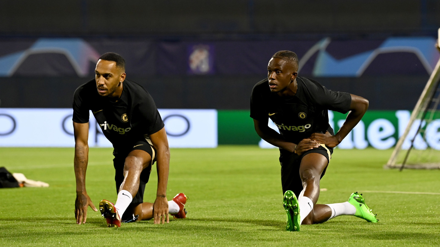 Auba and Zakaria in training! | Video | Official Site | Chelsea ...