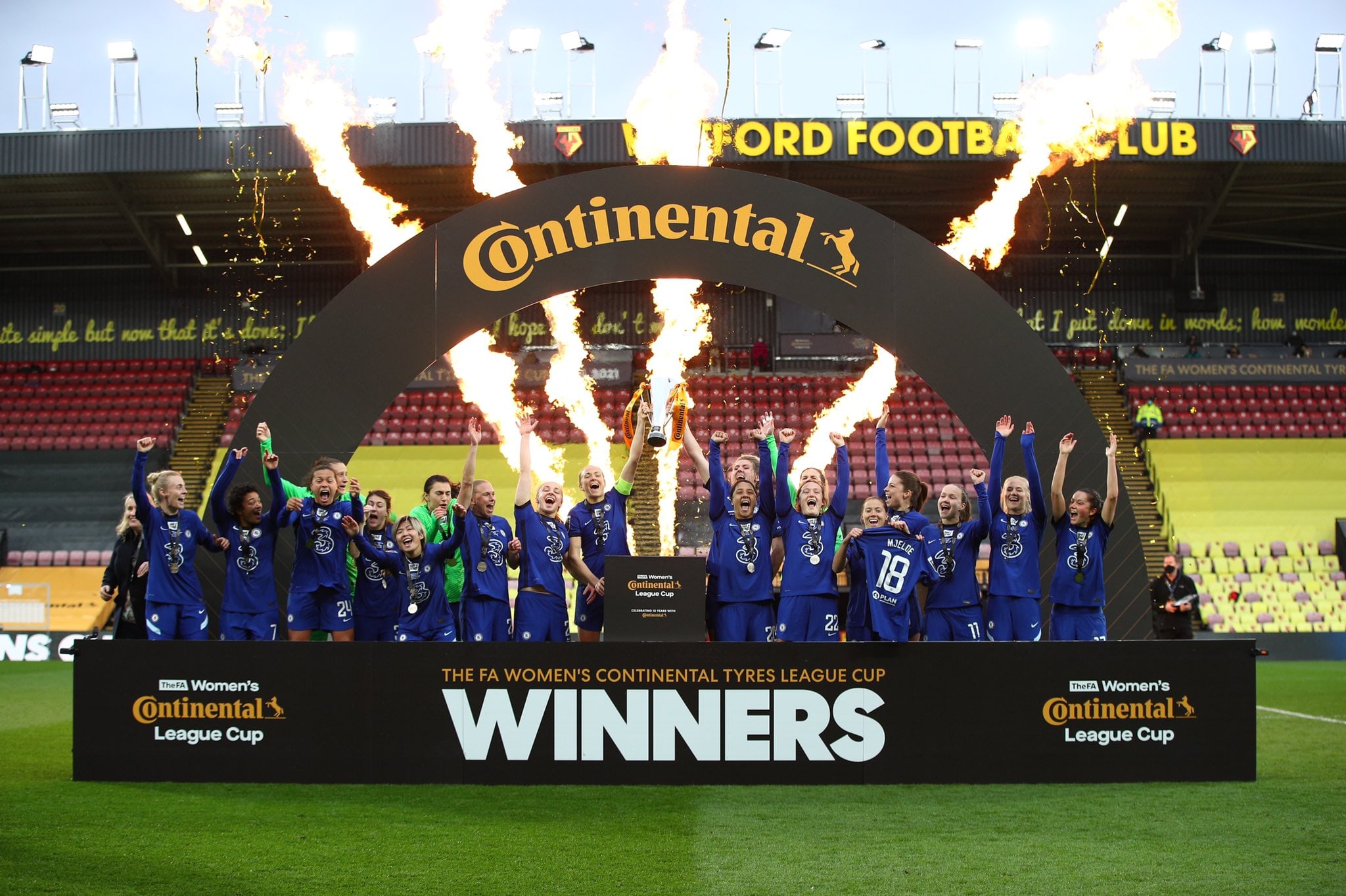 Women's trophy cabinet | Official Site | Chelsea Football Club