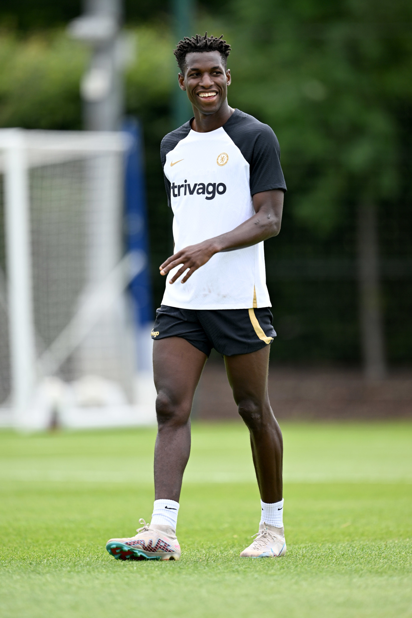 Chelsea : Premier entraînement de Nicolas Jackson (images)