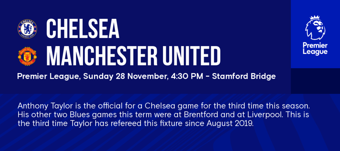 Chelsea v Manchester United | Match | Official Site | Chelsea Football Club