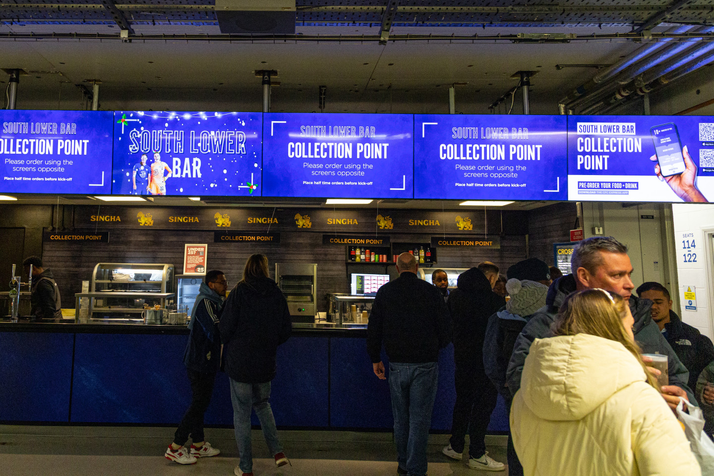 Concourse refreshments | Official Site | Chelsea Football Club